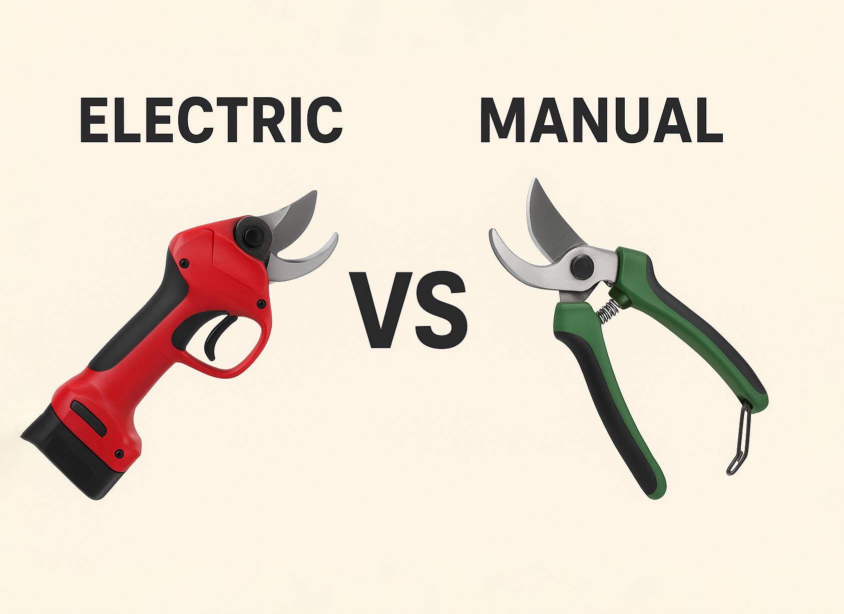 Electric vs Manual Secateurs: Which Is Better? (And How to Use Them ...